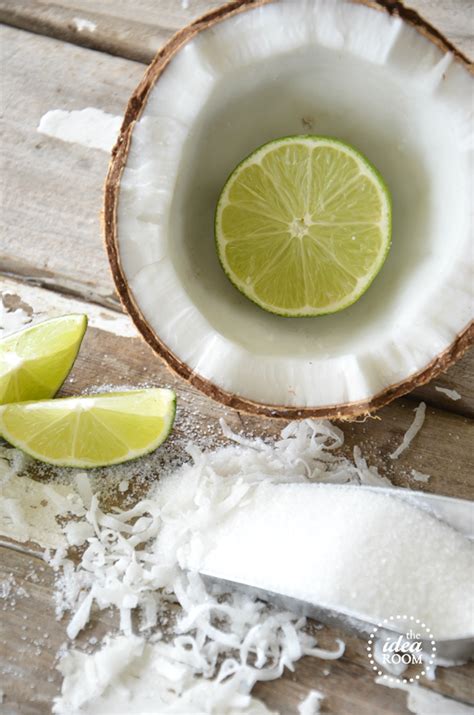 Coconut Lime Sugar Scrub Recipe