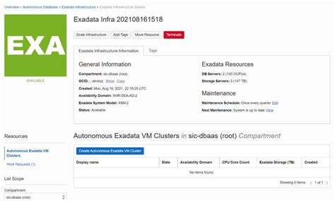 Resource Model Update For Autonomous Database On Dedicated Exadata Infrastructure