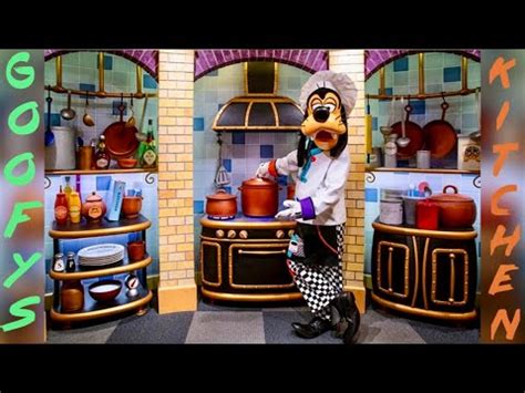 Disneyland Hotel Goofys Kitchen Full Experience And Character Dining