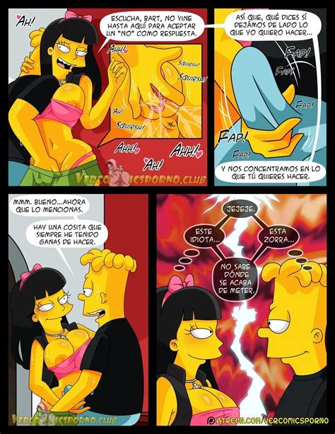 Los Simpson No Hay Sexo Sin Ex Milky Bunny Espa Ol Comic Porno Comiqueta Xxx