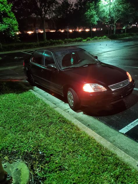 Anyone Else Love How Cute Thier Civic Looks After A Long Day Of Work Rcivic