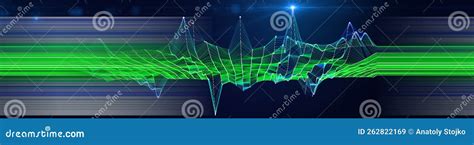 abstract background polygonal noise grid with color blurred lines and