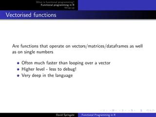 Functional Programming In R PPT