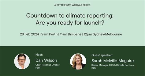 Countdown To Mandatory Climate Reporting Is Your Business Prepared