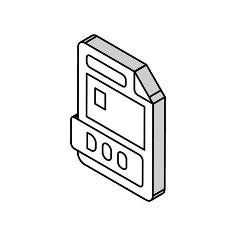 Doc File Format Document Isometric Icon Vector Illustration 39306116