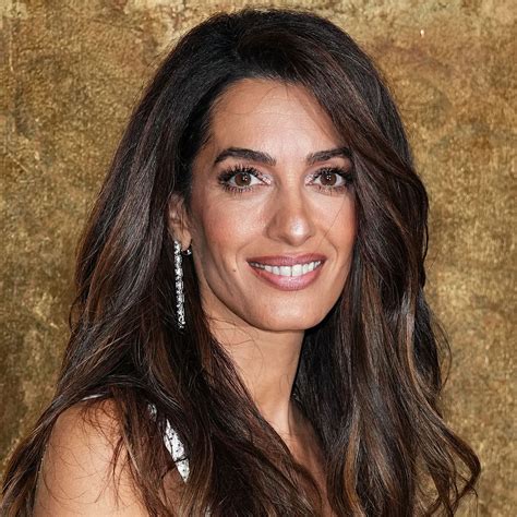 Amal Alamuddin Hair