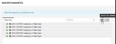 Mass Edit Of Diagnostic Bes Plus Tech