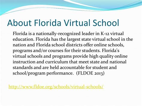 Ppt Florida Virtual School Powerpoint Presentation Free Download