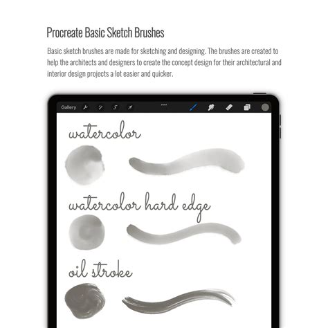 Procreate Basic Sketch Brushes Png Toffu Co