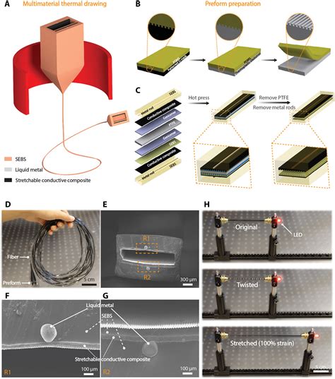 3d Stretchable And Self Encapsulated Multimaterial Triboelectric Fibers Science Advances