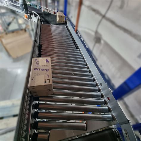 Leveling Roller Conveyor Qlever Intralogistics Warehouse Automation