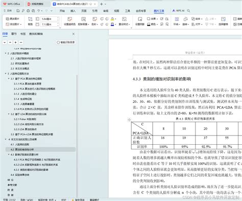结合pca与lda算法的人脸识别研究 毕业论文 任务书 开题报告 文献综述 外文翻译及原文 matlab代码 基于matlab 的人脸识别系统
