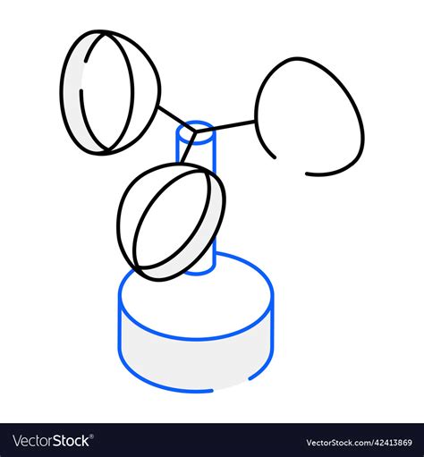 Weather Station Royalty Free Vector Image Vectorstock