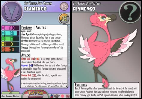 Beta Flamingo Design By Pokemoncmg On Deviantart