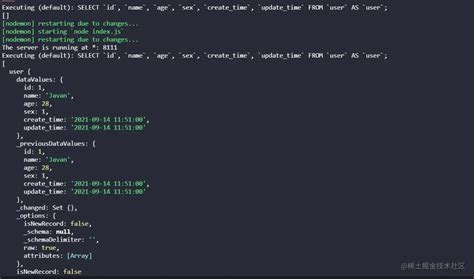 Nodejs Orm框架sequelize快速入门nodejs 开发框架有很多种，比如express，koa Egg， 掘金