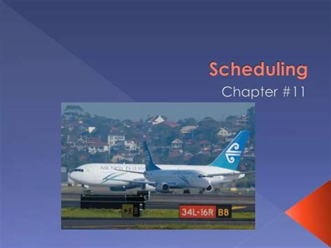 PPT Scheduling PowerPoint Presentation Free Download ID