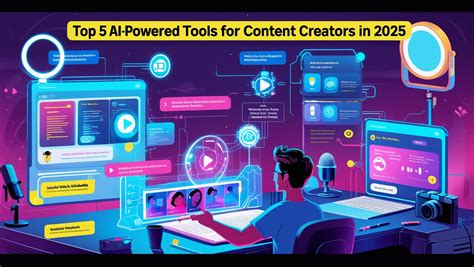 Top 5 Ai Powered Tools For Content Creators In 2025 How Ml