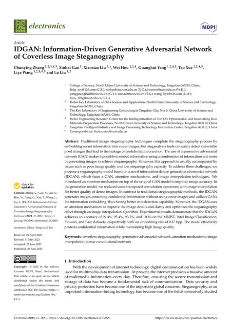 pdf idgan information driven generative adversarial network of