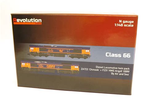 Revolution Trains Rt N66 Gb T4u Forces Twin Pack 66723 And 66775