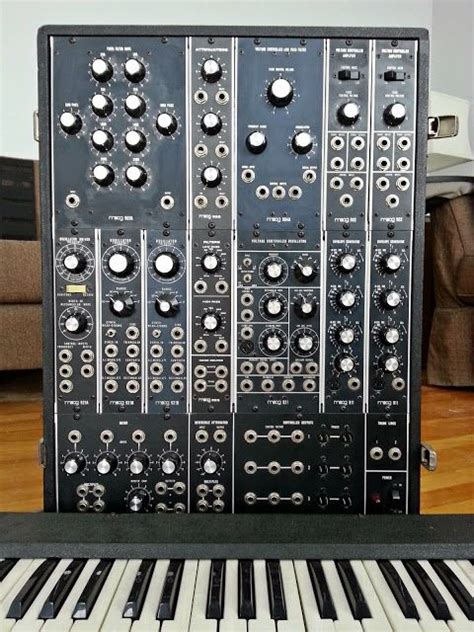 Moog Modular 15 And 952 Keyboard Controller Synthesizer Keyboard Moog