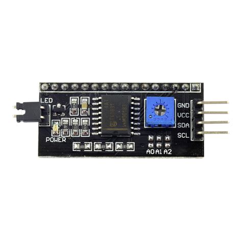I2c Iic Serial Interface Board Module For Lcd Display Sastron Limited