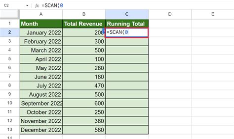 How To Use Scan Function In Google Sheets Sheetaki