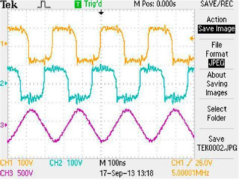 Rf Pa Module Voltage And Current Waveforms The Top Trace Depicts Download Scientific Diagram
