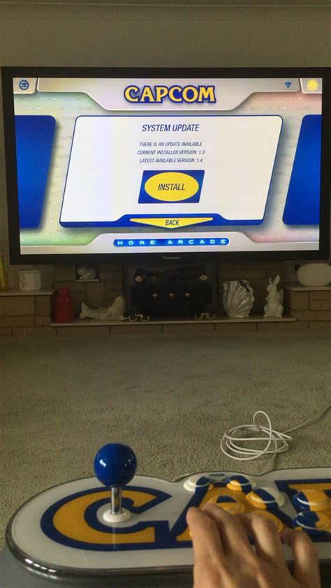 cannot upgrade firmware is it server down r capcomhomearcade