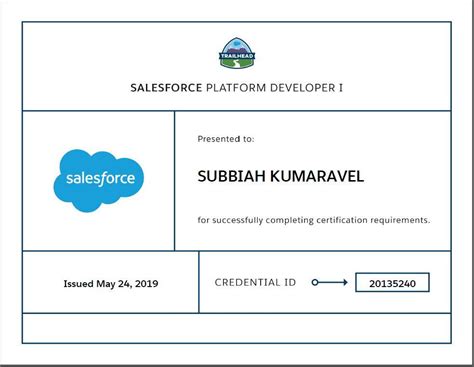 Subbiah Kumaravel On Linkedin Salesforce Developer Certification Salesforcecertified