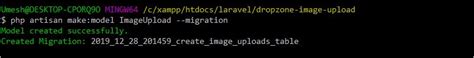 Drag And Drop File Upload In Laravel 6 With Remove Using Dropzone Js
