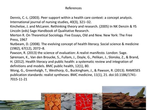 Ppt Realist Synthesis 101 Powerpoint Presentation Free Download Id 6199750