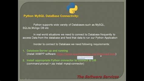 23 Python Mysql Database Connectivity Pdbc In Telugu Youtube