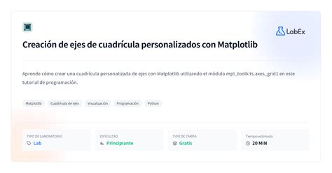 Cuadrícula Personalizada De Ejes Con Matplotlib Tutorial De