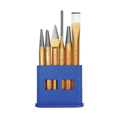 Benman 6pc Chisel Set Pin Punch Jointing Chisel Flat Chisel Colmac