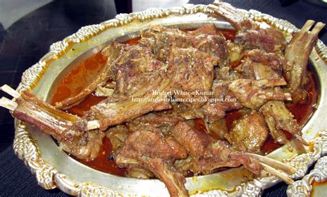 Anglo Indian Cuisine Mutton Chops And Potatoes In Gravy An Old