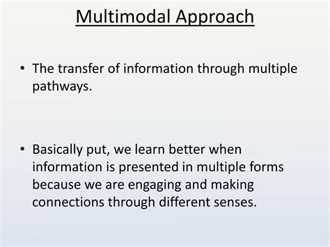 Ppt Multimodal Feedback Powerpoint Presentation Free Download Id