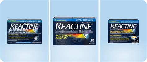Reactine Dose