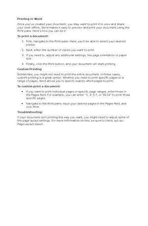 Page Size Tutorial For Word Print And Layout Based On Page Setup In Word Documents Page