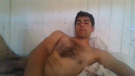 Str8 Chilean Cums All Over Himself