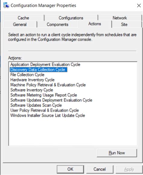 Initiate Sccm Client Agent Actions Using Command Line Configuration