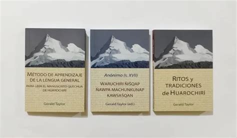 Ritos Y Tradiciones De Huarochirí Colección Completa De Gerald