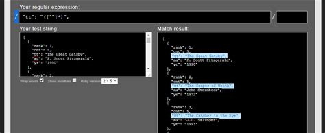 Scraping Data From Json Using Regex Agenty