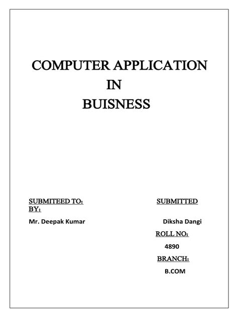 Computer Assignment Pdf Inputoutput Integrated Circuit