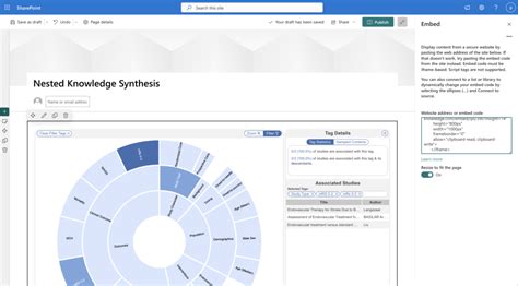How To Embed Synthesis On Your Website Sharepoint Etc Nested Knowledge