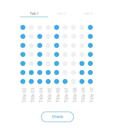 Premium Vector Dot Stacks Chart Ui Element Template