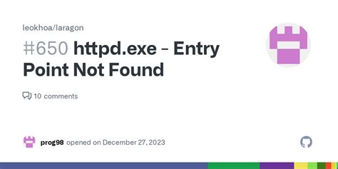 Dexe Entry Point Not Found · Issue 650 · Leokhoalaragon · Github