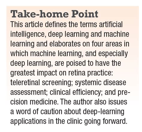 Where Is Deep Learning In Retina Headed
