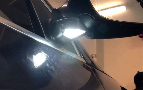 Xenon White 18 Led Under Side Mirror Puddle Lights For Volkswagen Mk6 —