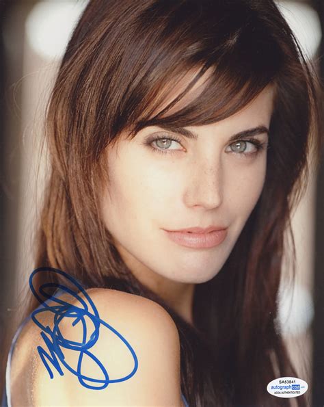 Meghan Ory Sexy Once Upon A Time Signed Autograph 8x10 Photo Acoa Meghan Ory Sexy Once Upon A Time Signed Autograph 8x10 Photo Acoa