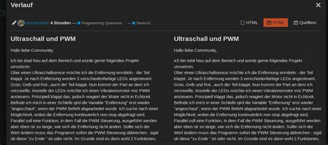 ultraschall und pwm deutsch arduino forum